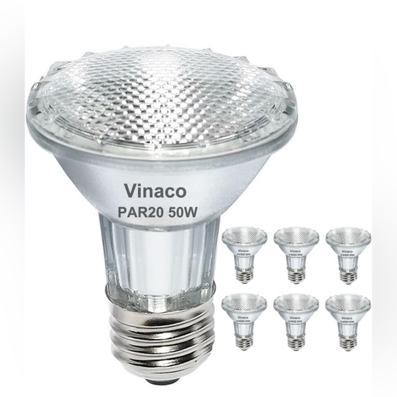 Vinaco | Other | Vinaco Par2 Bulbs 6 Pack 20v 50w Par20 Flood Light ...